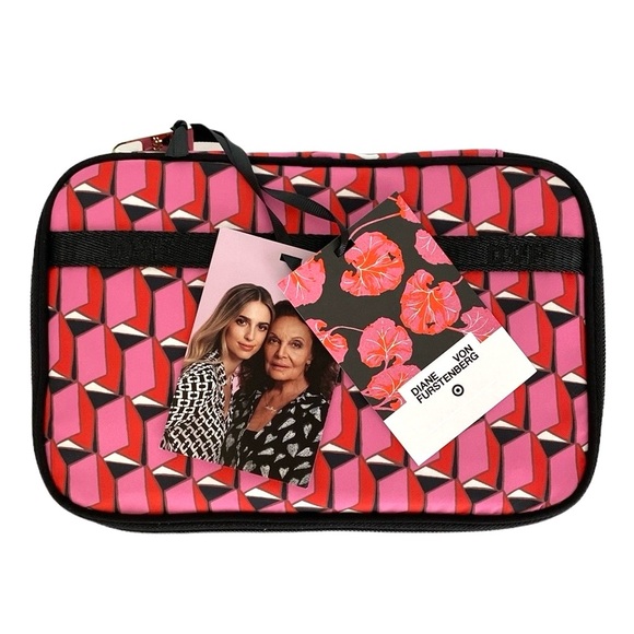 Diane Von Furstenberg | Bags | Dvf Target Jewelry Organizer Modern Geo ...